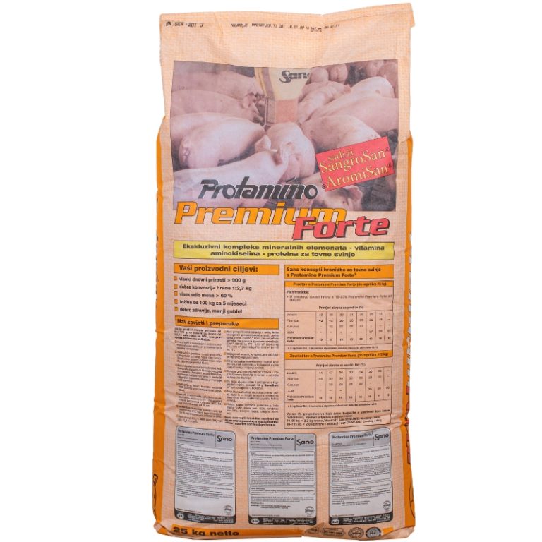 Sano PROTAMINO PREMIUM FORTE 25 kg - smjesa za brz tov svinja ...