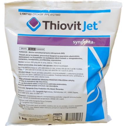 Thiovit Jet 1 kg - Poljoprivredna zadruga PRVČA